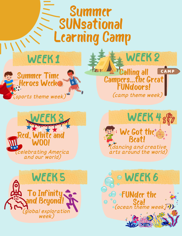 Summer SUNsational Learning Camp