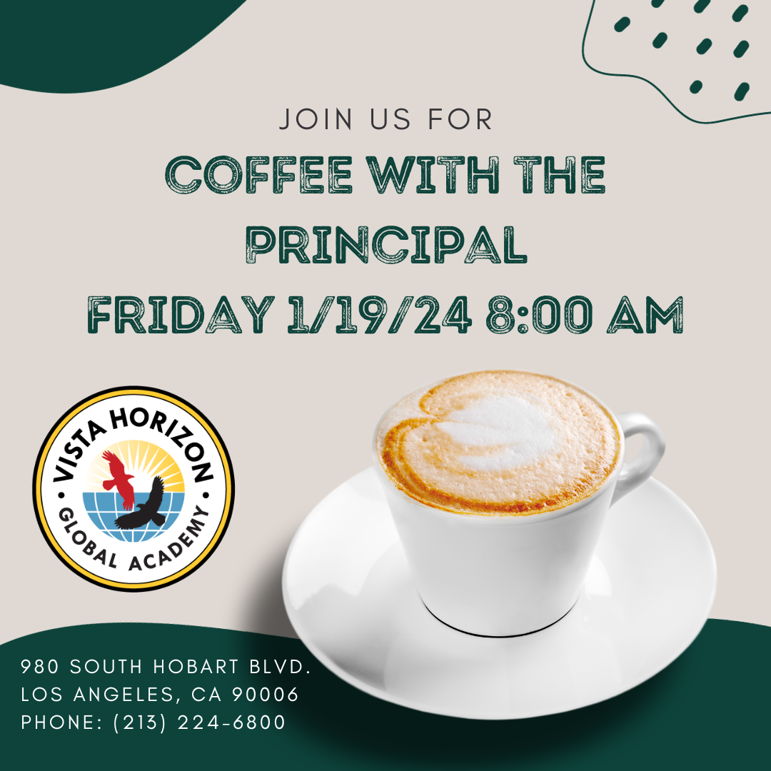 Horizon's Coffee with the Principal